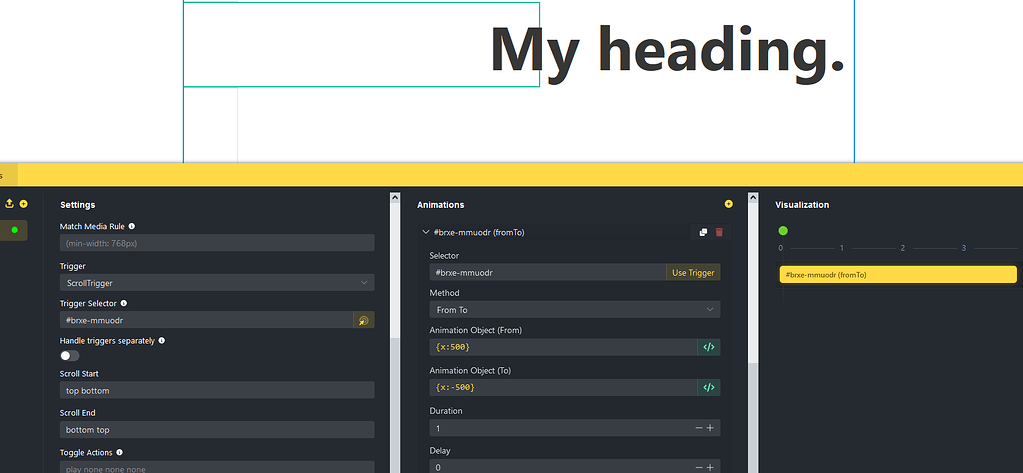 How to animate on scroll? - How To - Bricksforge Community Forum