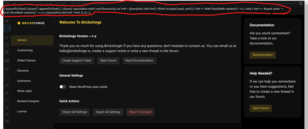 Backend designer - Some Bugs - Bug Reports - Bricksforge Community Forum