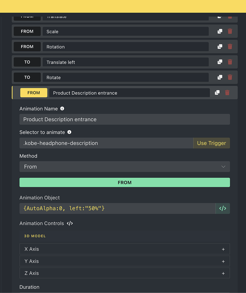 Regular animation control not showing - Bug Reports - Bricksforge Community Forum