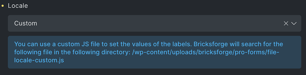 Documentation for JS file configuration for localisation - How To - Bricksforge Community Forum