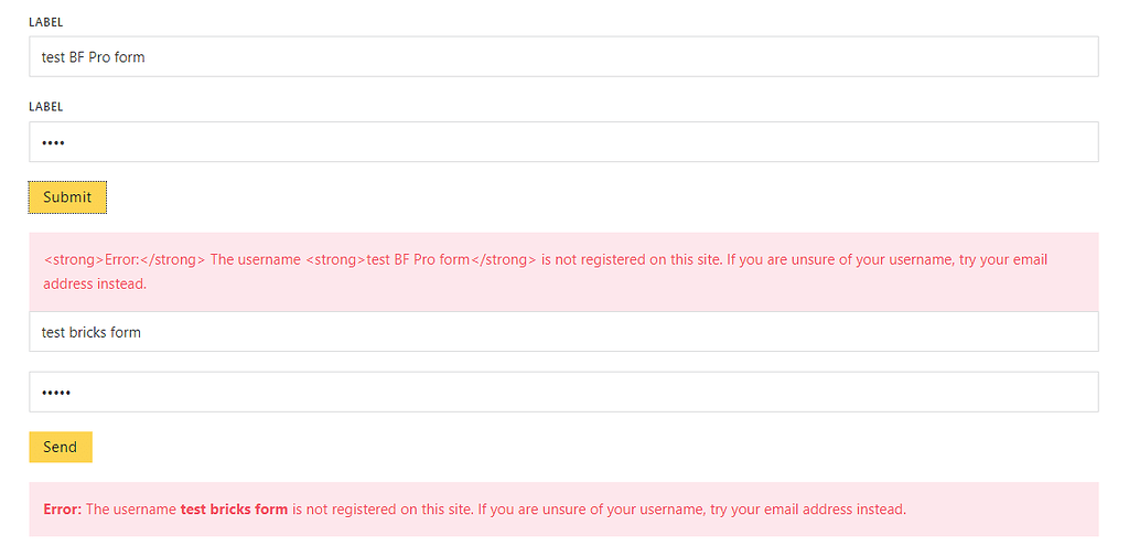 Pro Forms Notifications Output Html Bug Reports Bricksforge Community Forum