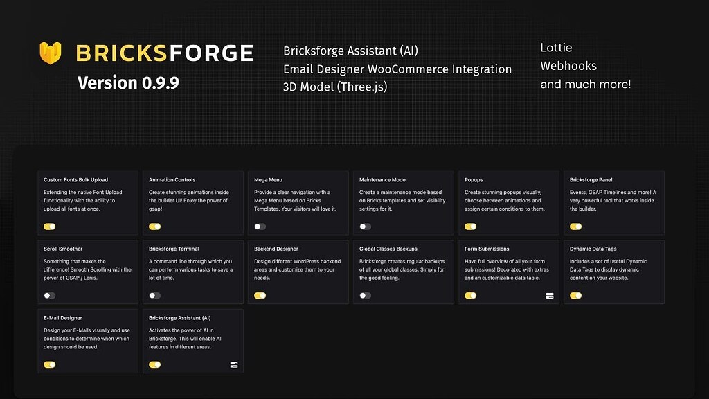 Bricksforge 0.9.9 - Announcements - Bricksforge Community Forum