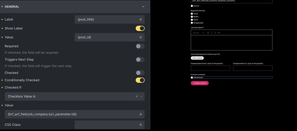 How to initial value from ACF checkbox and relationship - How To - Bricksforge Community Forum