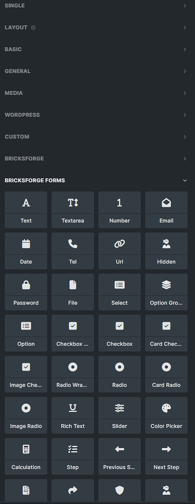 Pro form elements on top when interacting with Pro Form? - Feature Requests - Bricksforge ...