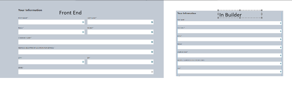 Pro Forms Styles in Builder Different Than Front End - Bug Reports ...