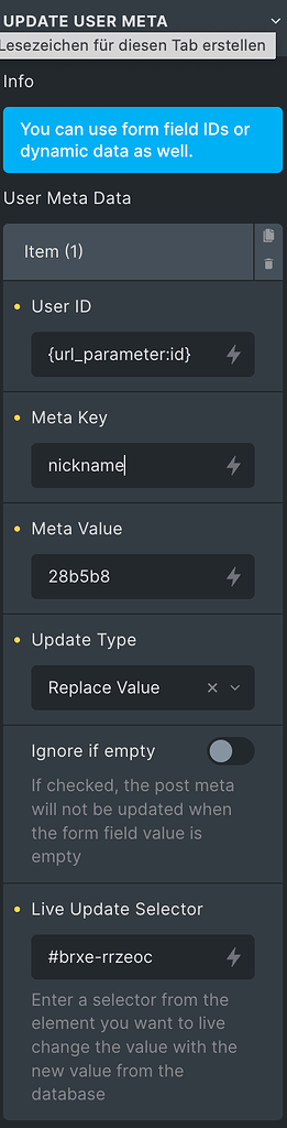 Help with Updating User Details as Admin (Frontend) - How To - Bricksforge Community Forum