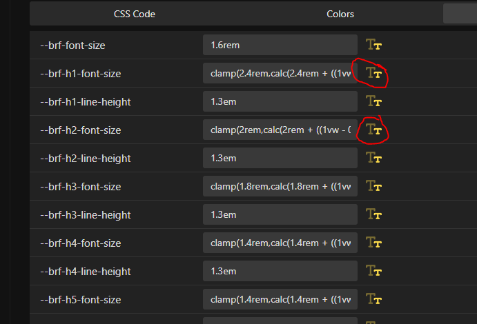 Font Clamp Generator Var Autocomplete Feature Requests Bricksforge Community Forum 
