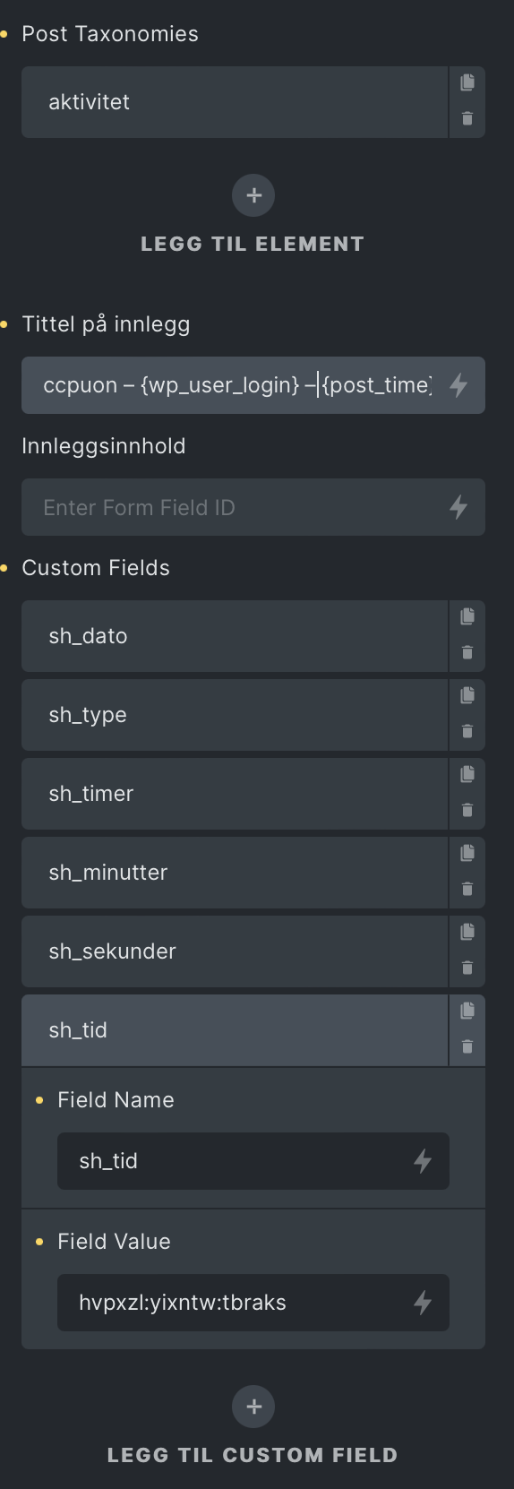 Have multiple field ID's in Pro Form input value fields - Feature ...
