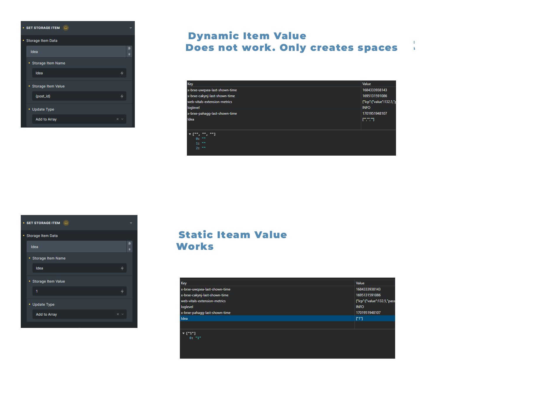 Pro Forms Set Storage Item Value Dynamic Not Work Bug Reports Bricksforge Community Forum